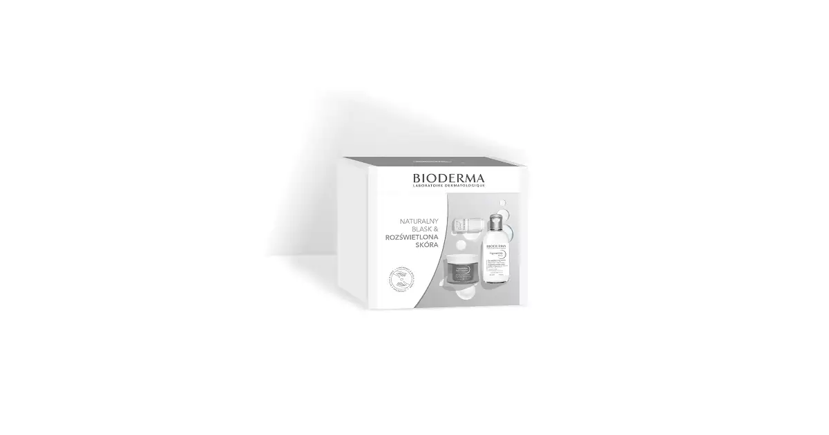 BIODERMA Pigmentbio Zestaw H O Rozjaśniający płyn micelarny wspomagający redukcję przebarwień