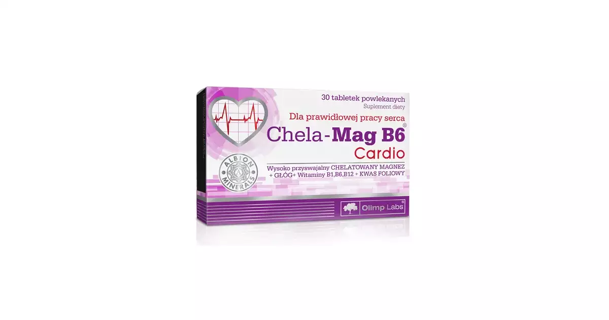 Olimp Chela-Mag B6 Cardio 30 tabletek ️| drogeria online ByHealth