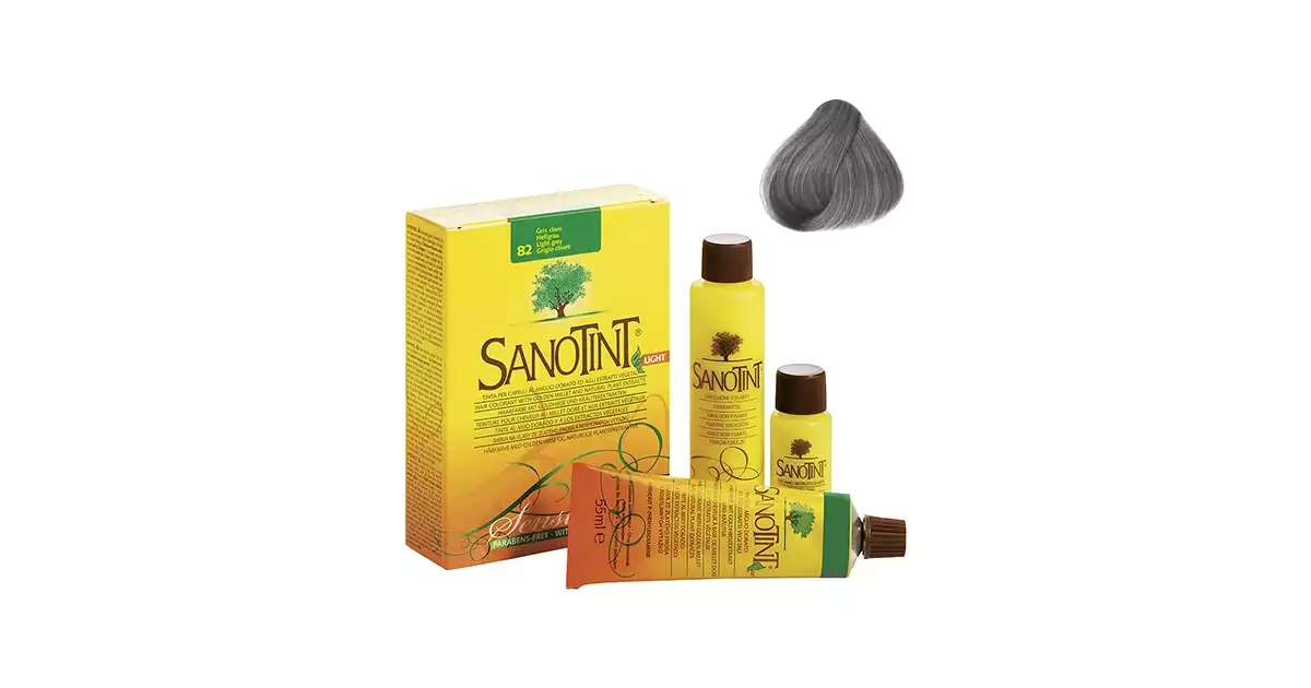 Sanotint Light Farba do włosów - 82 Light Grey (Jasnoszary)