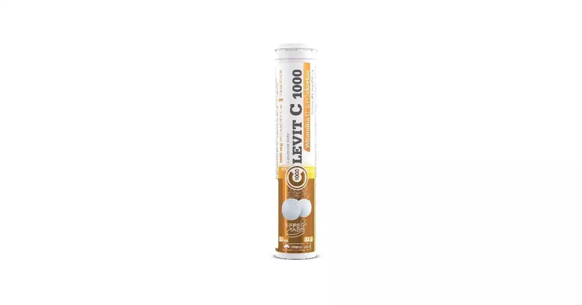 Olimp Levit C 1000 cytryna 20 tabletek musujących