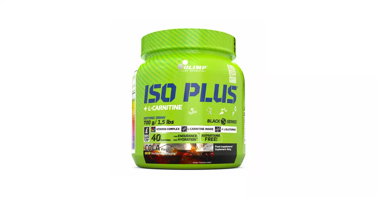 Olimp Iso Plus Powder cola 700 g