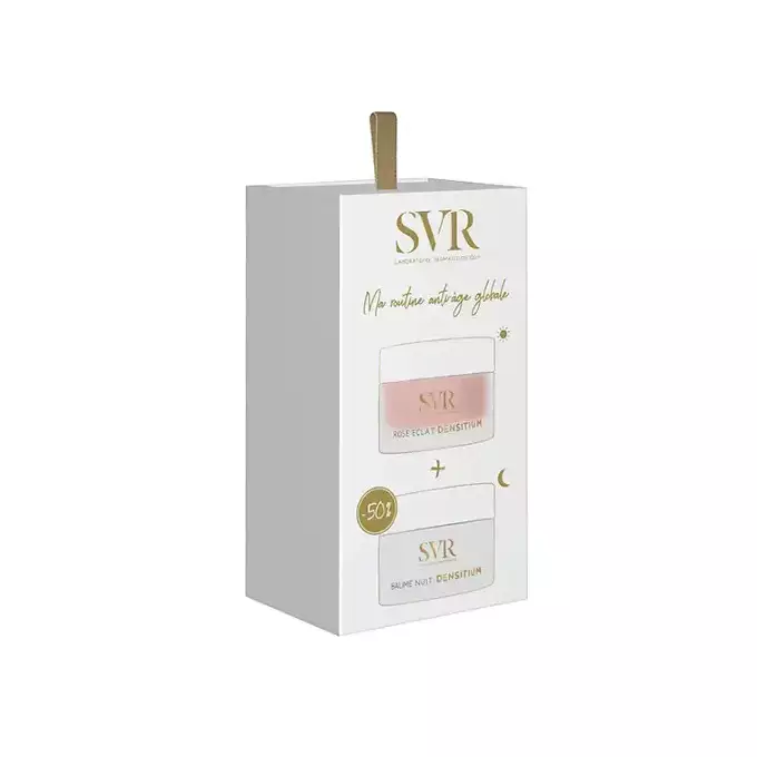 SVR Densitium Zestaw: Krem Rose Eclat 50 ml + Balsam na noc 50 ml