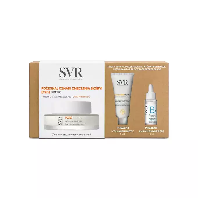 SVR Zestaw: Krem [C20]Biotic 50 ml + [Collagen]Biotic Krem 15 ml ...