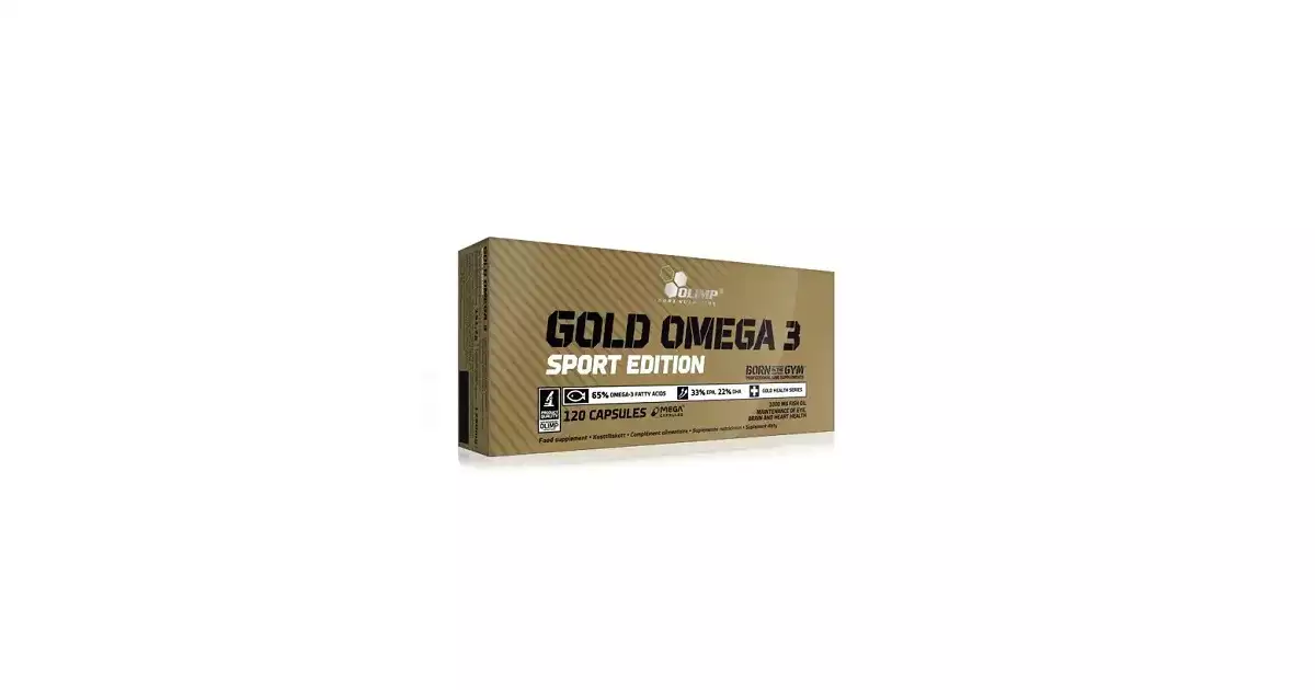 Olimp Gold Omega-3 Sport Edition 120 kapsułek