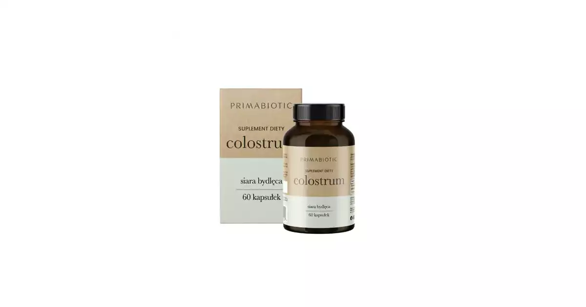 PRIMABIOTIC Colostrum 60 kapsułek